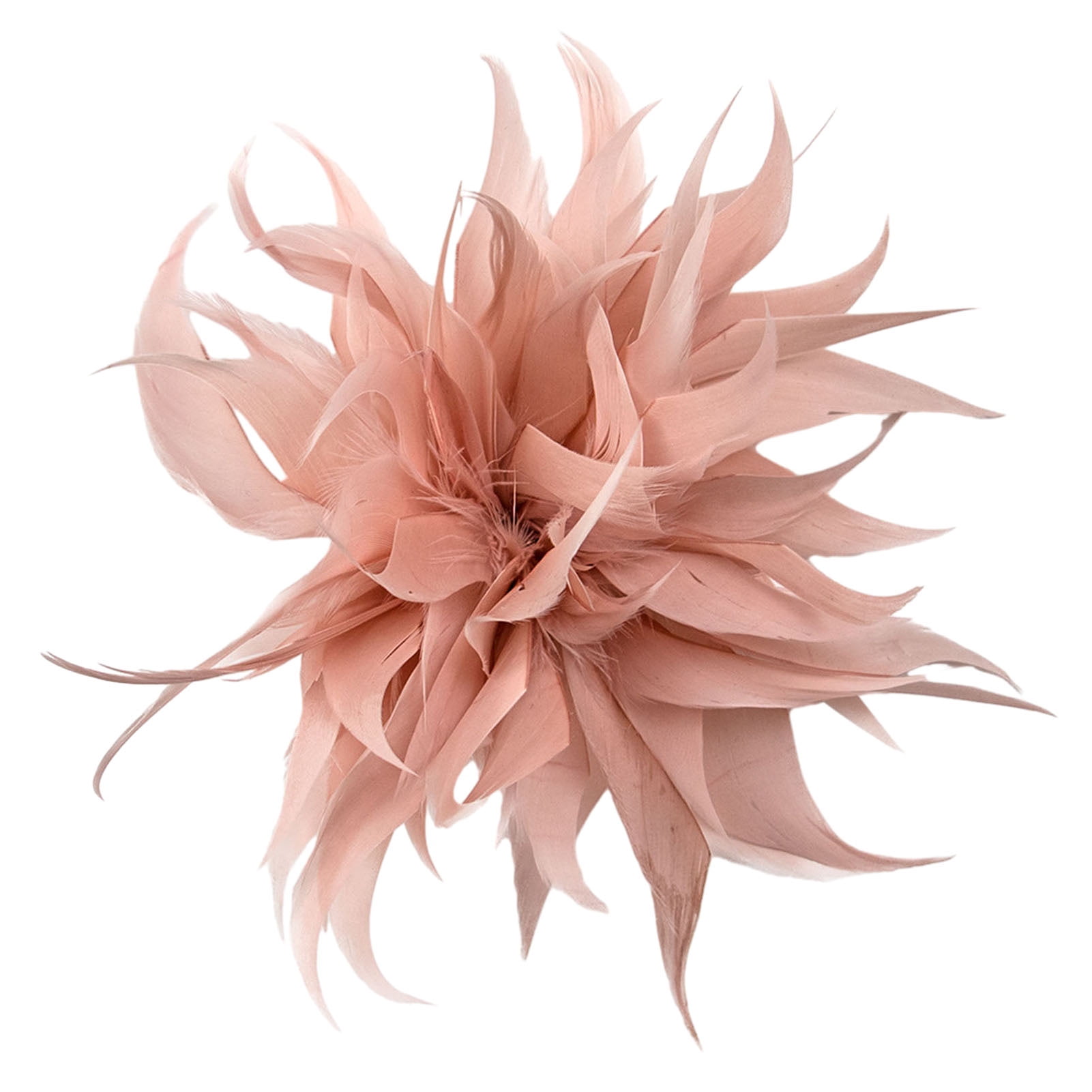 Yesbay Cloth Feather Flower Brooch Decorative Clothing Pin Suit Lapel ...