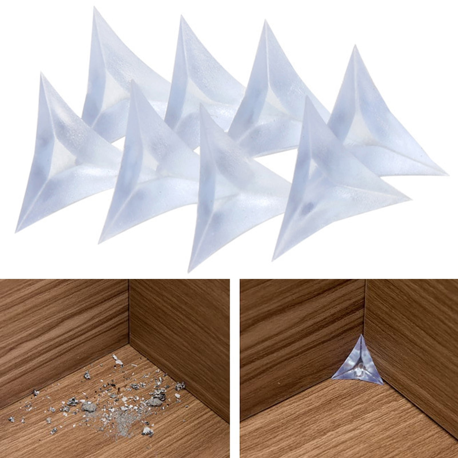 Yesbay Corner Dust Guards Stair Anti collision PVC Inside Corner Dust ...