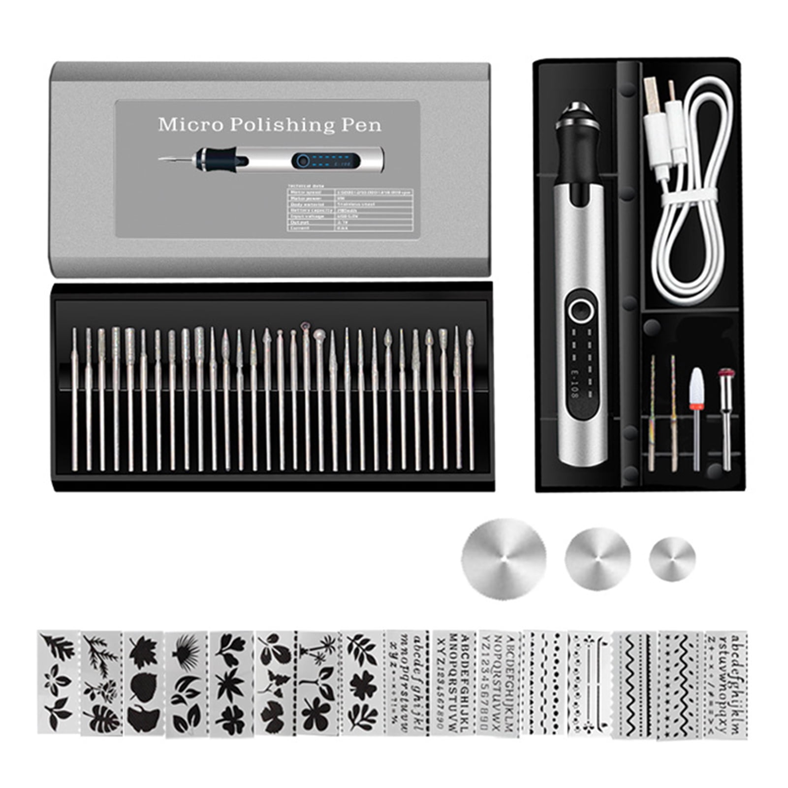 Yesbay Electric Grinder Engraving Pen Cordless Rotary Engraver Pen for ...