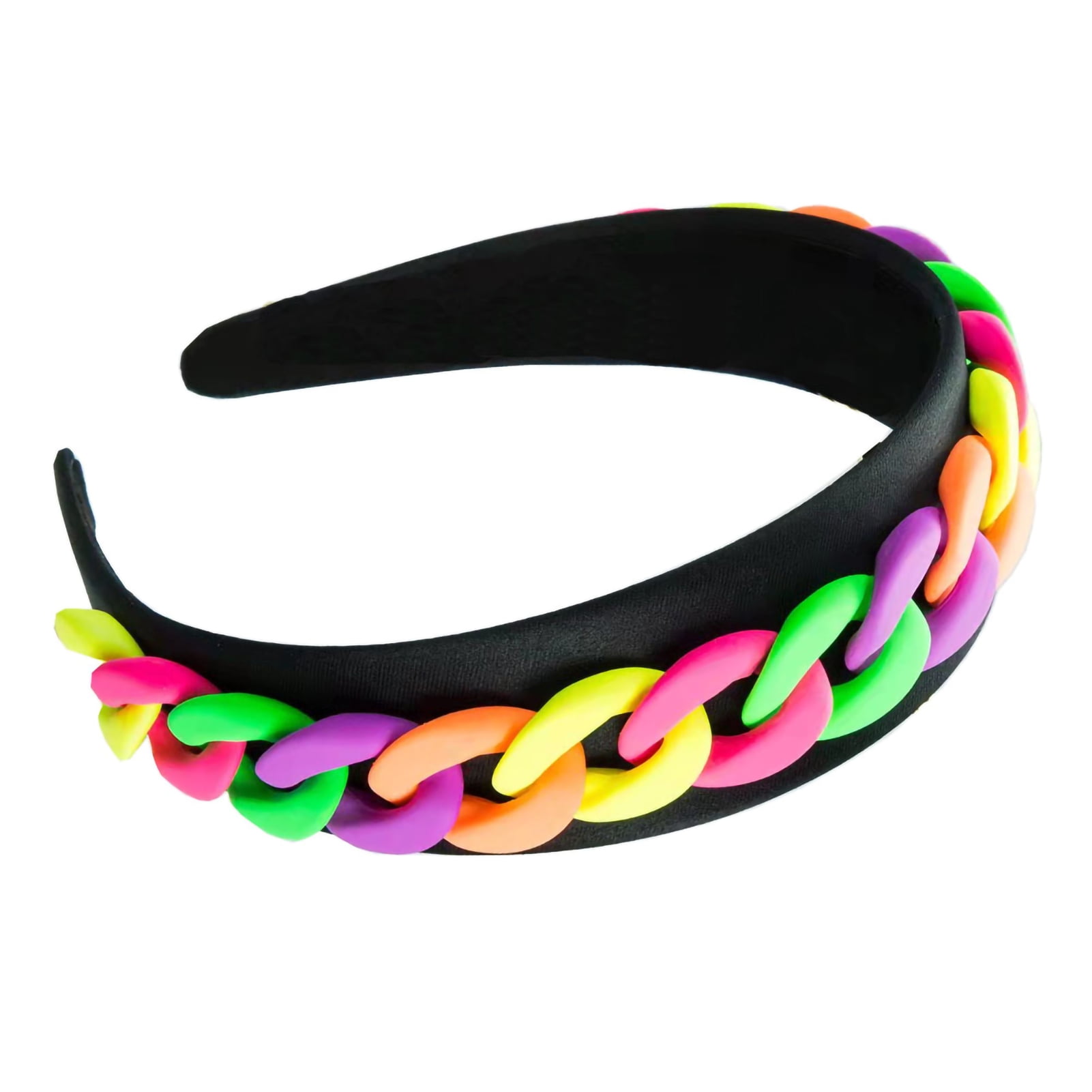 Yesbay Hair Band Chain Decor Creative Hair Accessories Macaron Color ...