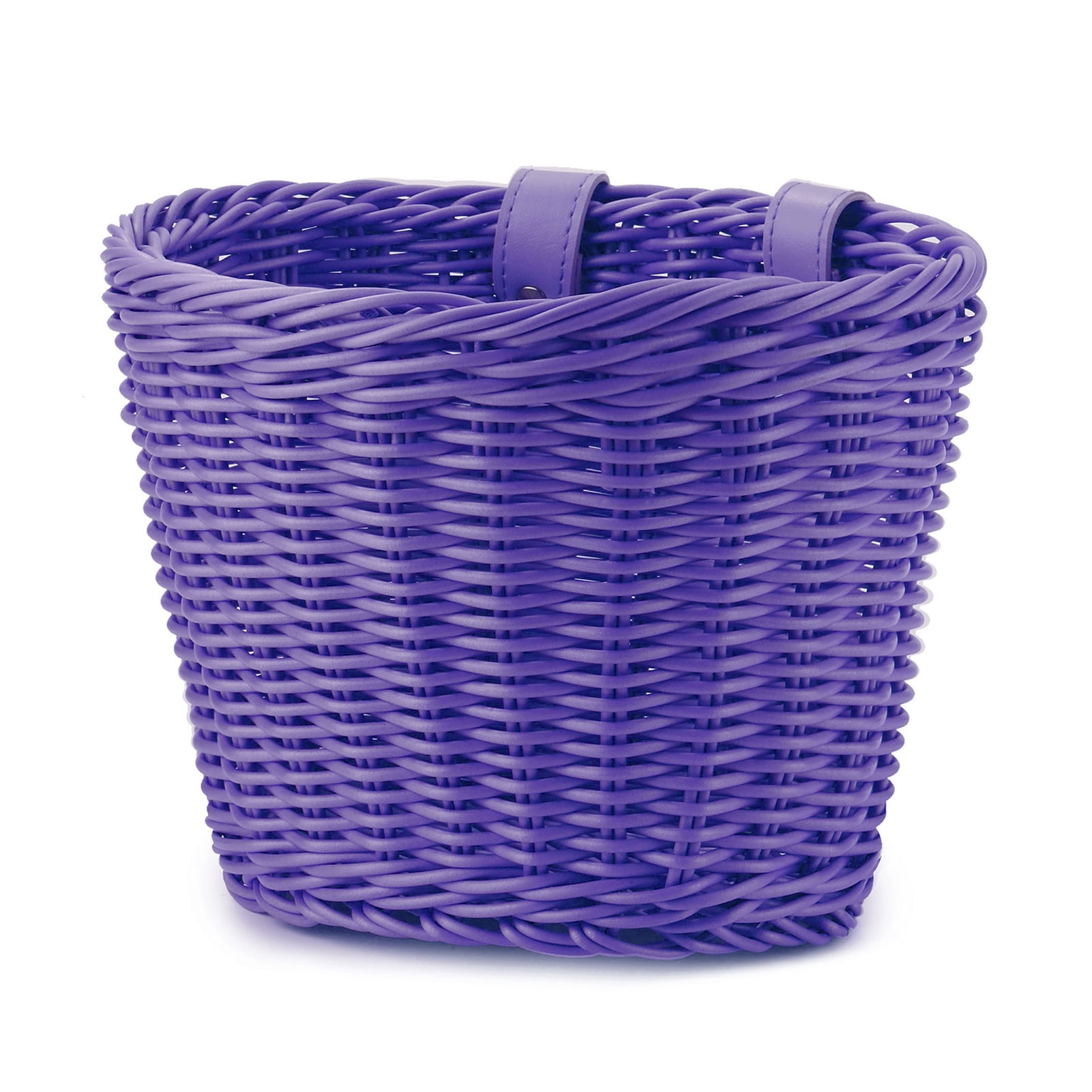 Yesbay Hand-Woven Bicycle Basket Large Capacity Strong Load-bearing ...