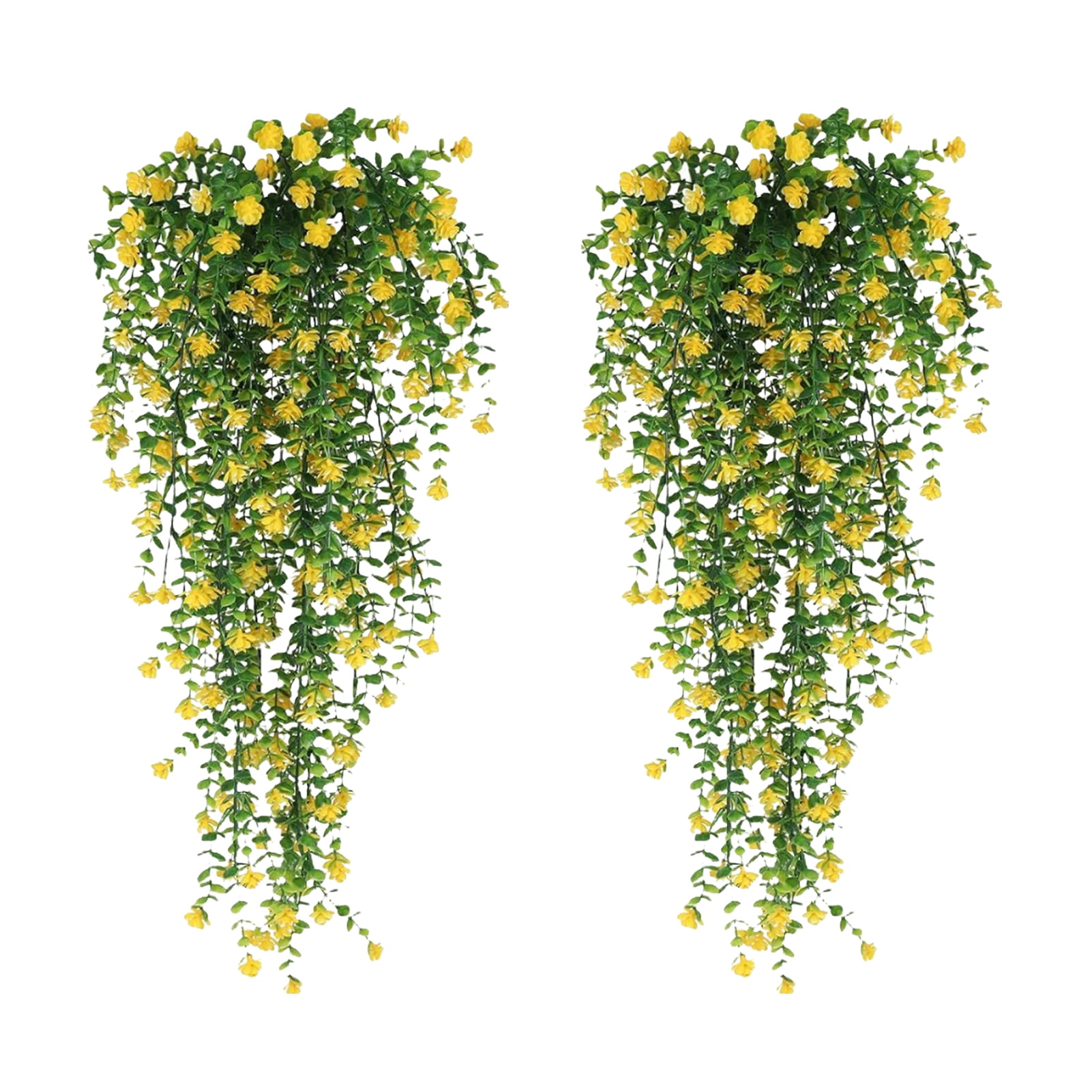 Yesbay Hanging Artificial Flower ,Faux Drooping Floral Plants Plastic ...