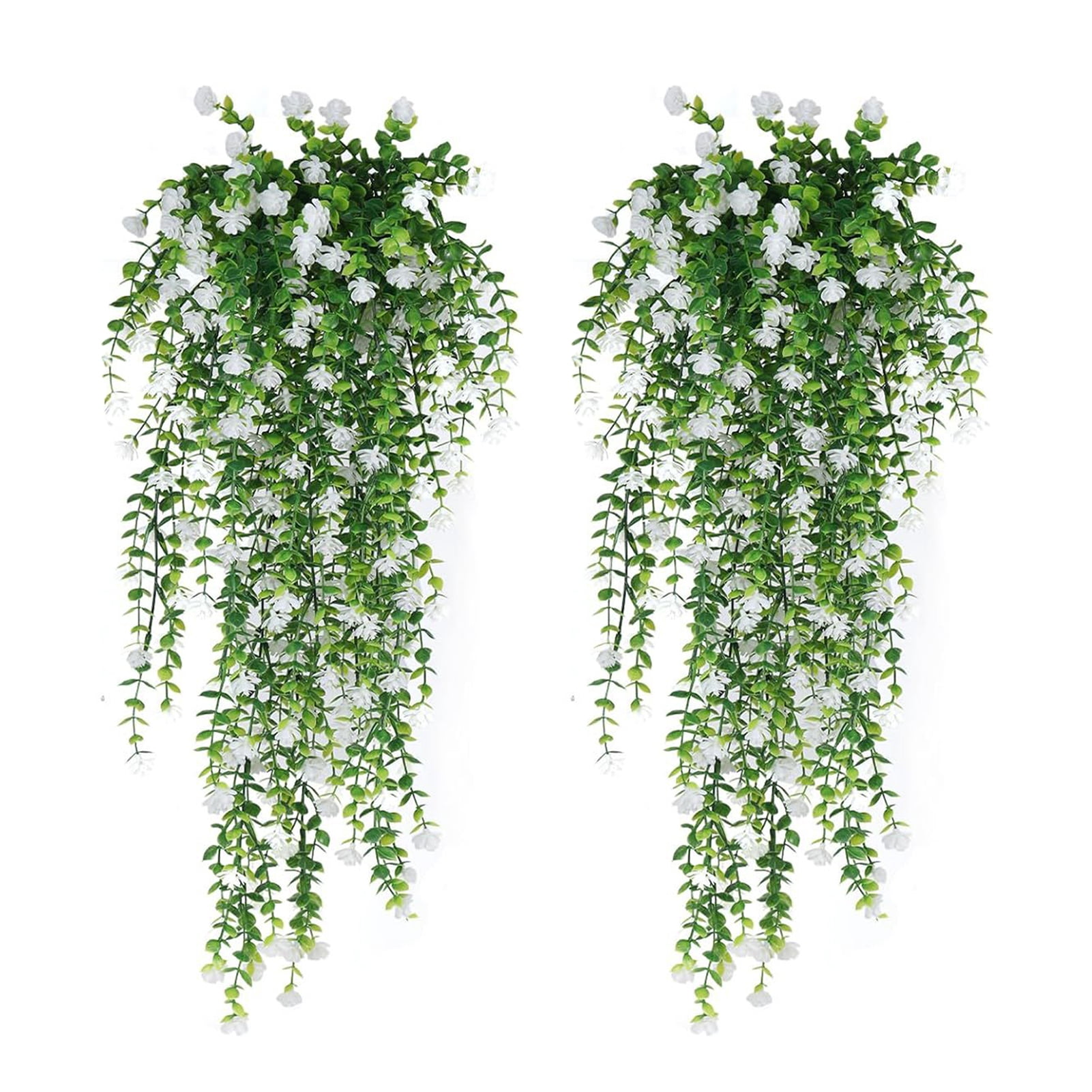Yesbay Hanging Artificial Flower ,Faux Drooping Floral Plants Plastic ...