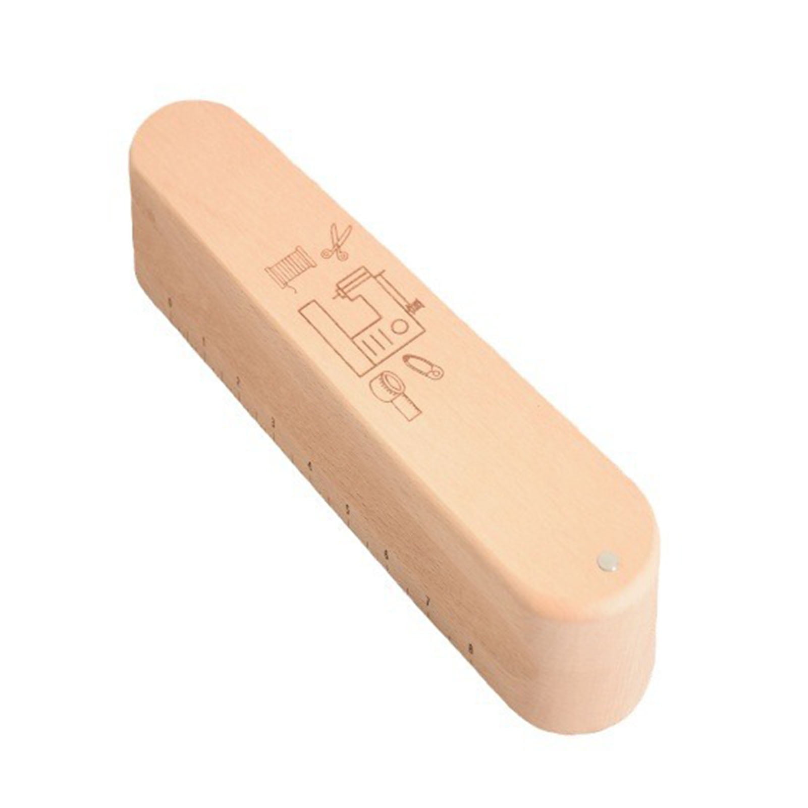 Yesbay Hardwood Magnetic Tailors Clapper with Scale Professional Steam ...