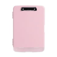 Vaultz Patterned Locking Storage Clipboard, 2-5/16" x 10", Pink Floral ...