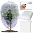 Yesbay Large Fruit Tree Netting Bag Insect-proof Mesh Cover with Zipper ...