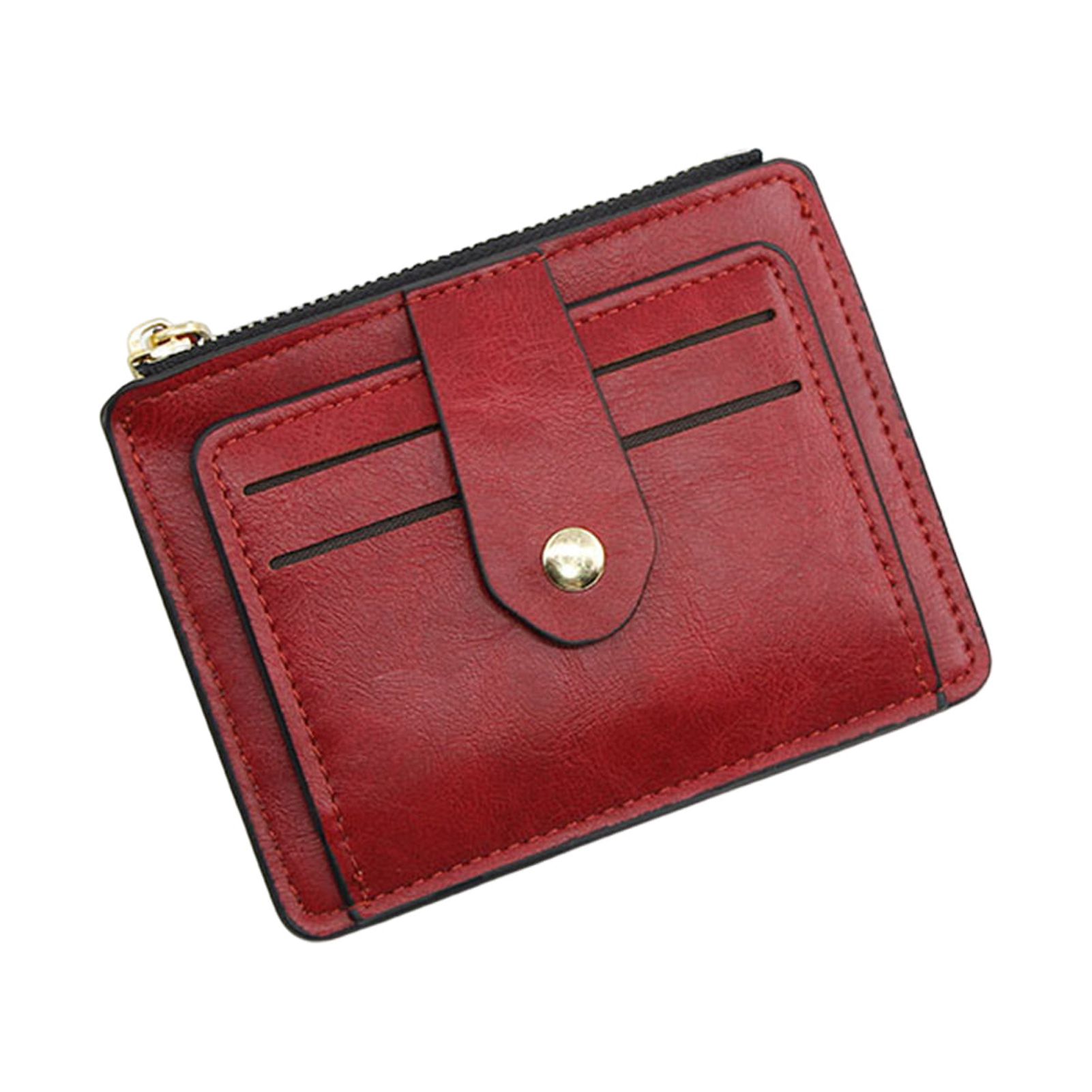 Yesbay Minimalist Wallet Slim Multi-slots Credit Card Holder Faux ...