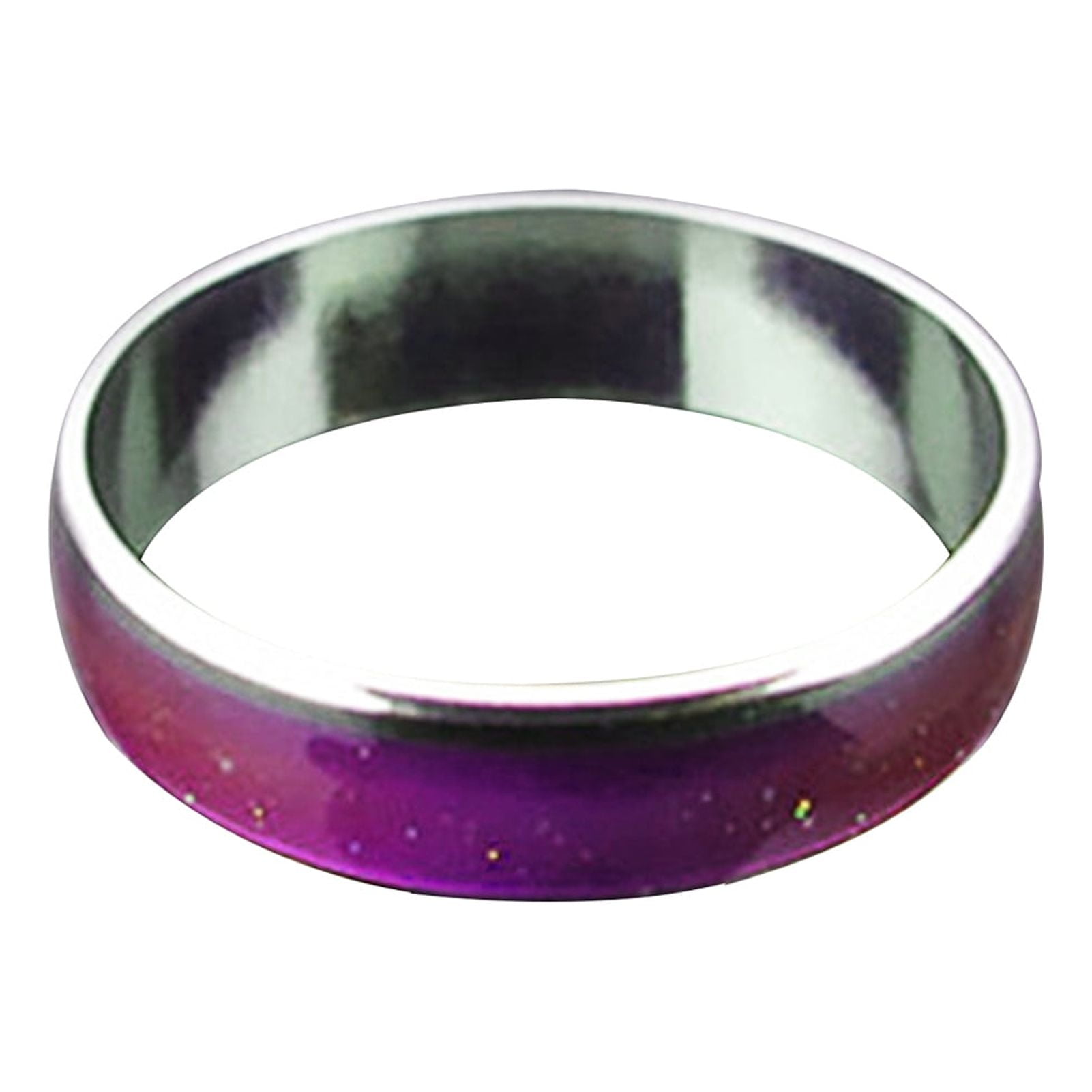 Yesbay Mood Ring Romantic Temperature Control Stainless Steel Color ...