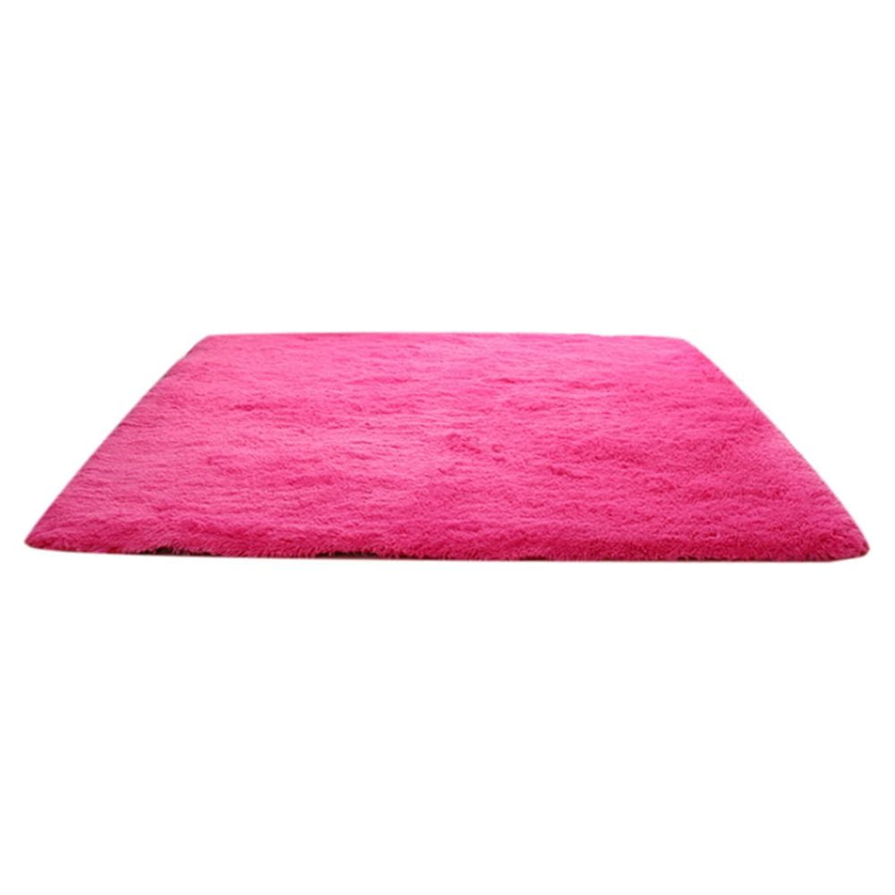 Yesbay Non-slip Soft Living Room Bedroom Shaggy Area Rug Floor Mat ...