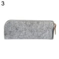 Yesbay Pencil Case Felt Student Pen Box Ruler Eraser Stationery Zipper ...