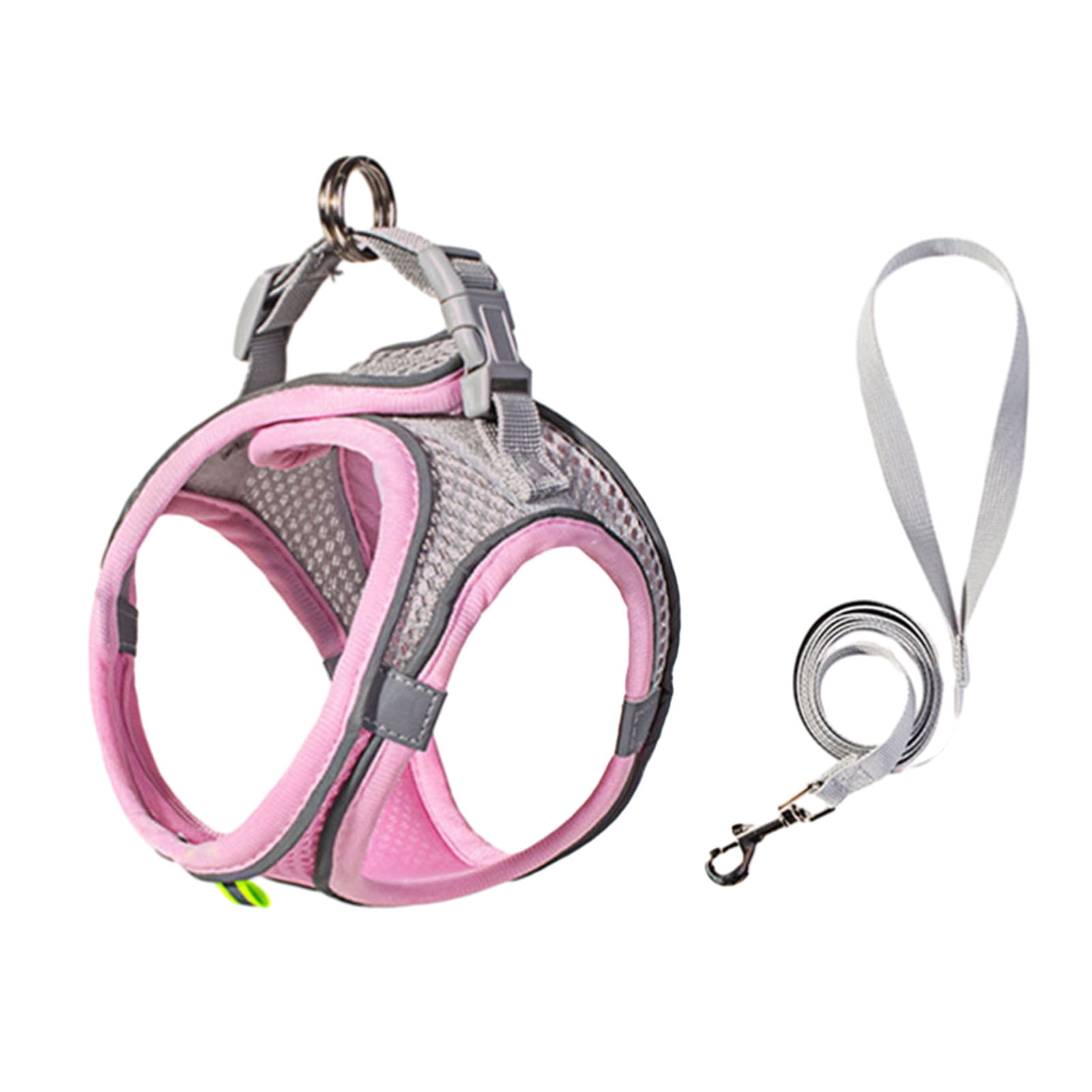 Yesbay Pet Vest Harness with Leash Adjustable Buckle No Pull Escape ...