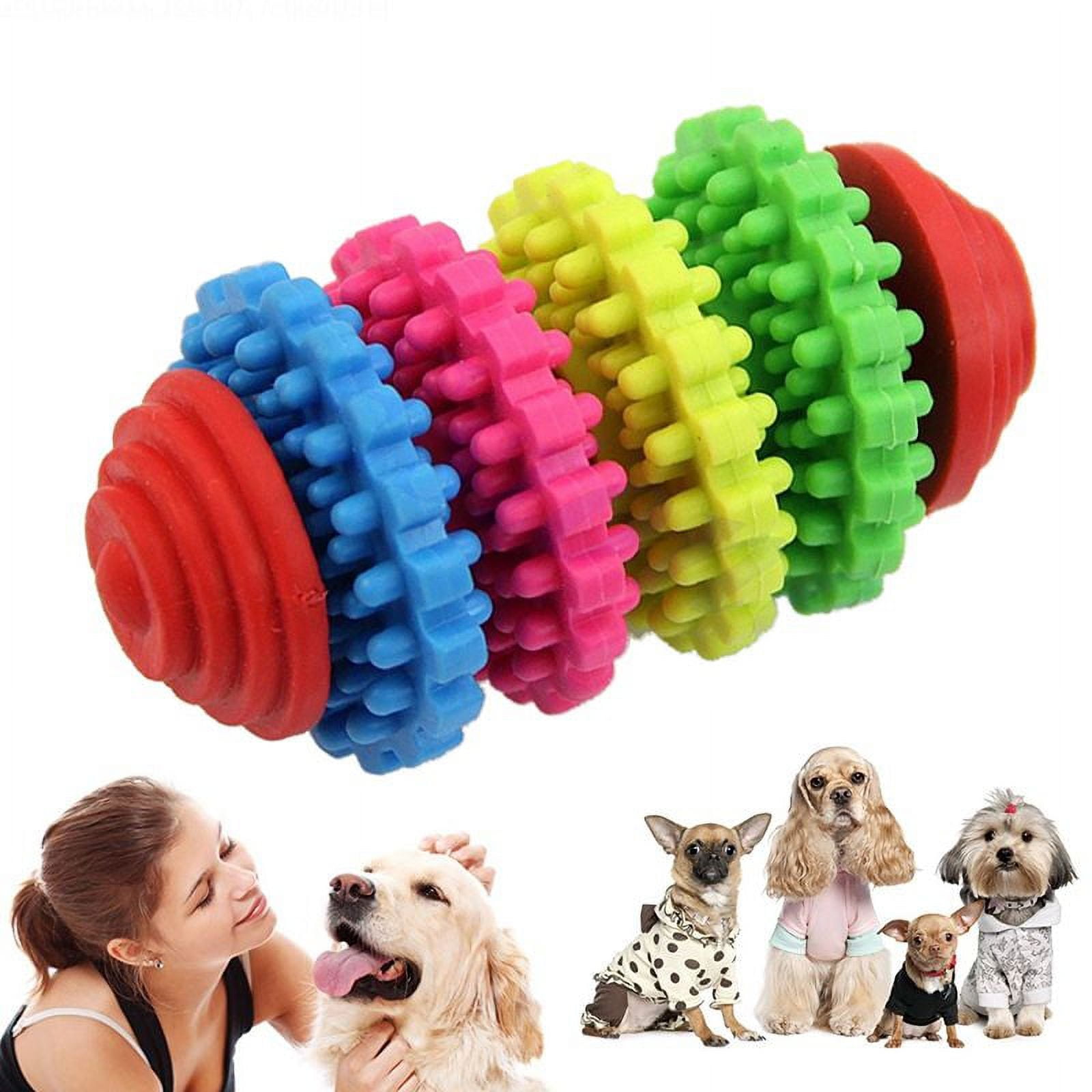 Yesbay Pets Dogs Puppy Colorful Rubber Dental Teething Healthy Teeth ...