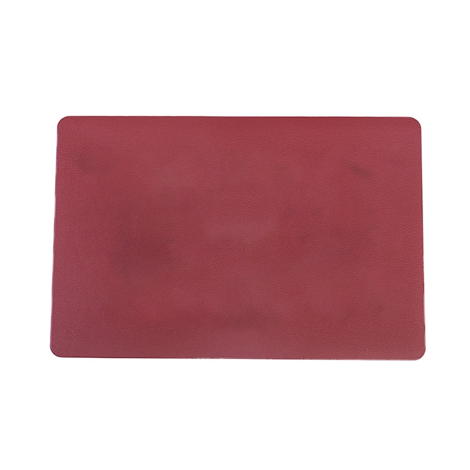 Yesbay Placemat Anti Slip Oilproof Faux Leather Nordic Waterproof Table ...