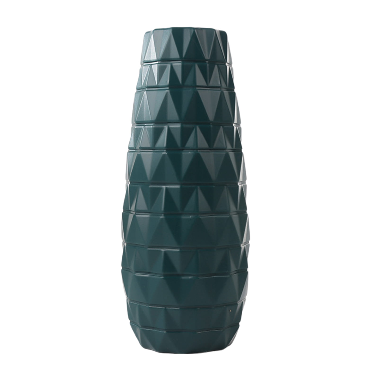 Yesbay Plastic Flower Vase Indoor Outdoor Modern Real Dried Flower ...