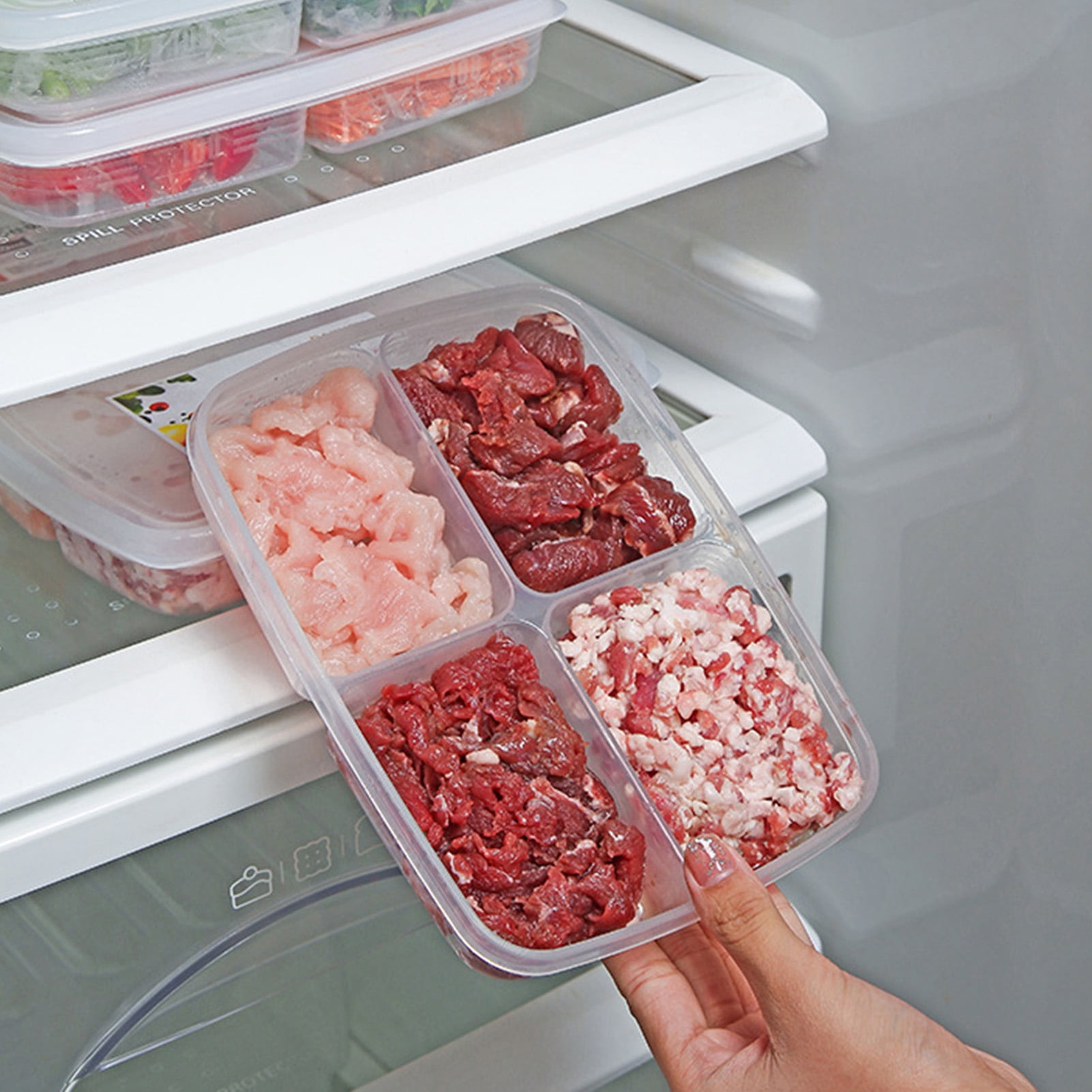 Yesbay Refrigerator Crisper Compartment High Capacity Good Sealing ...