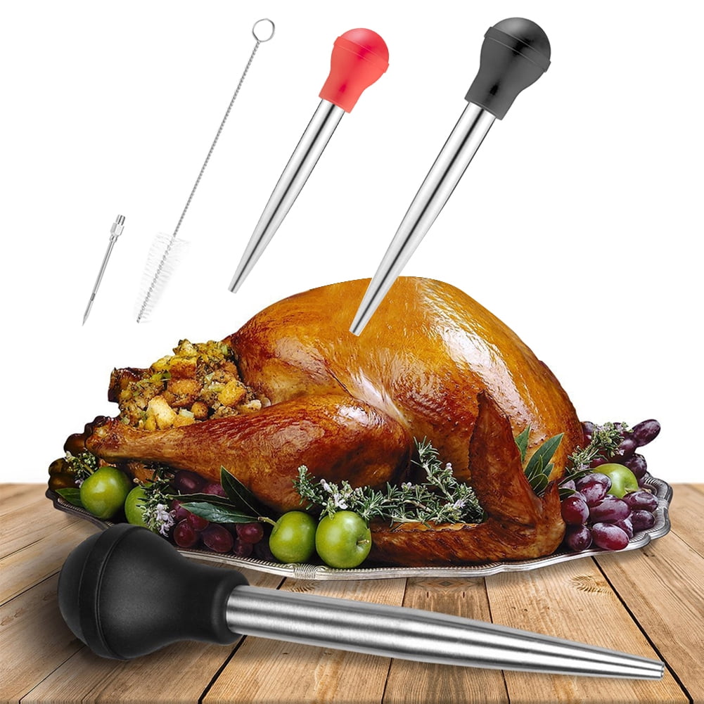 Yesbay Silicone Pump Turkey Baster Injector Flavor Needle Cleaning ...