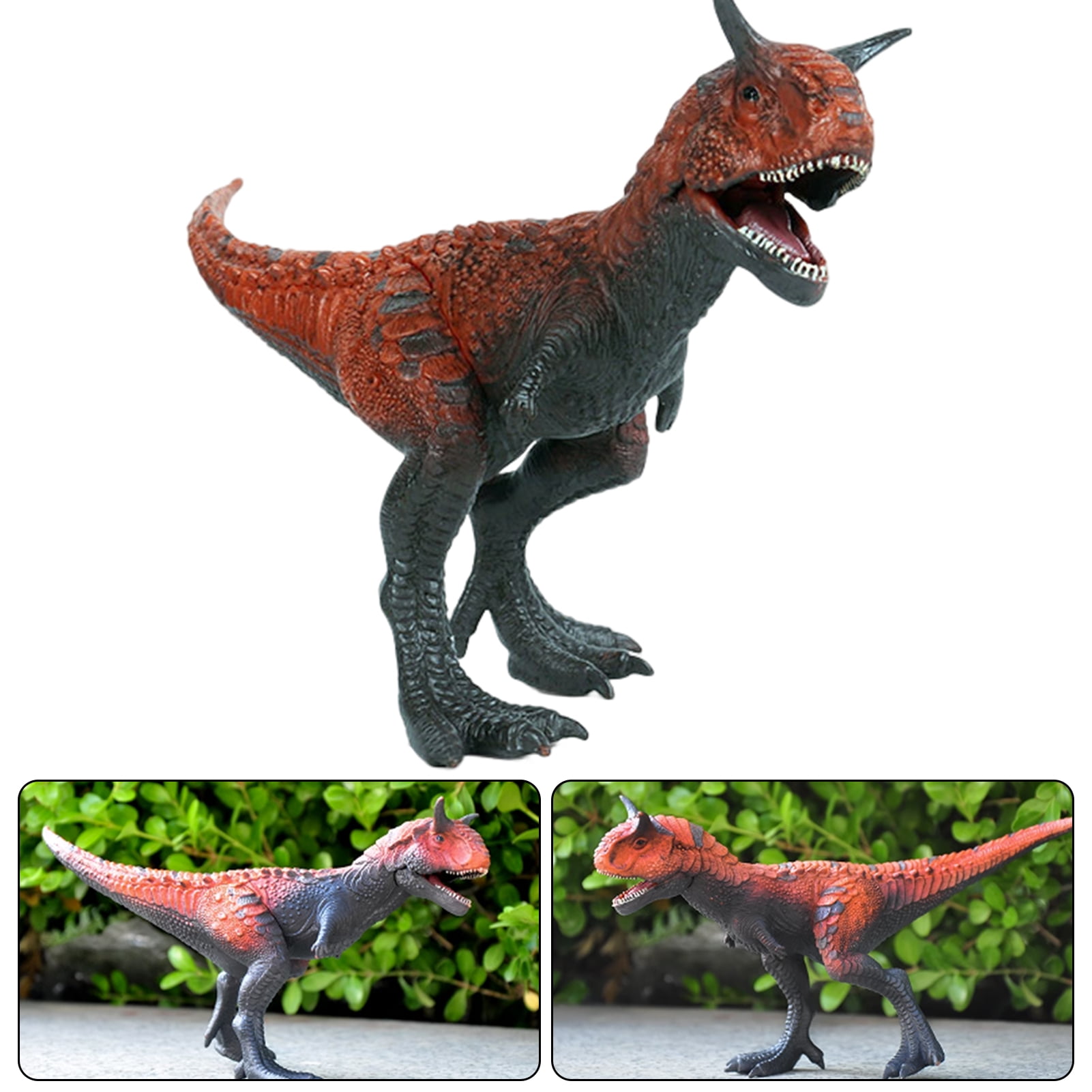 Yesbay Simulation Dinosaur Model Toy Miniature Triceratops-Dinosaur PVC ...