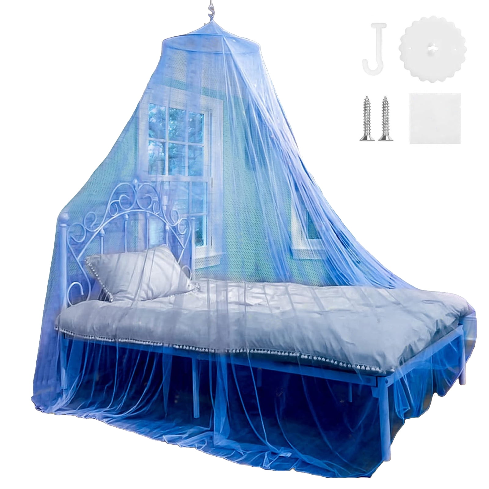 Yesbay Single Door Mosquito Net Bed Canopy Design Easy Installation ...