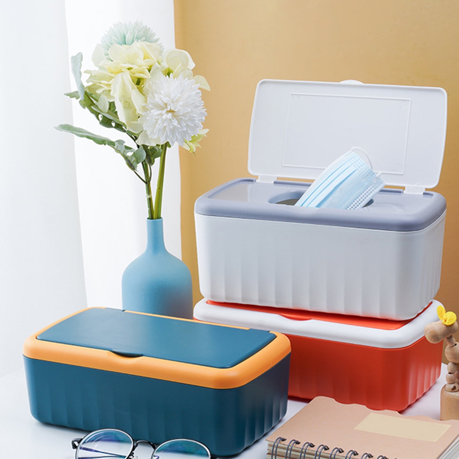 Yesbay Tissue Box Enlarged Opening Easy Extraction Detachable ...