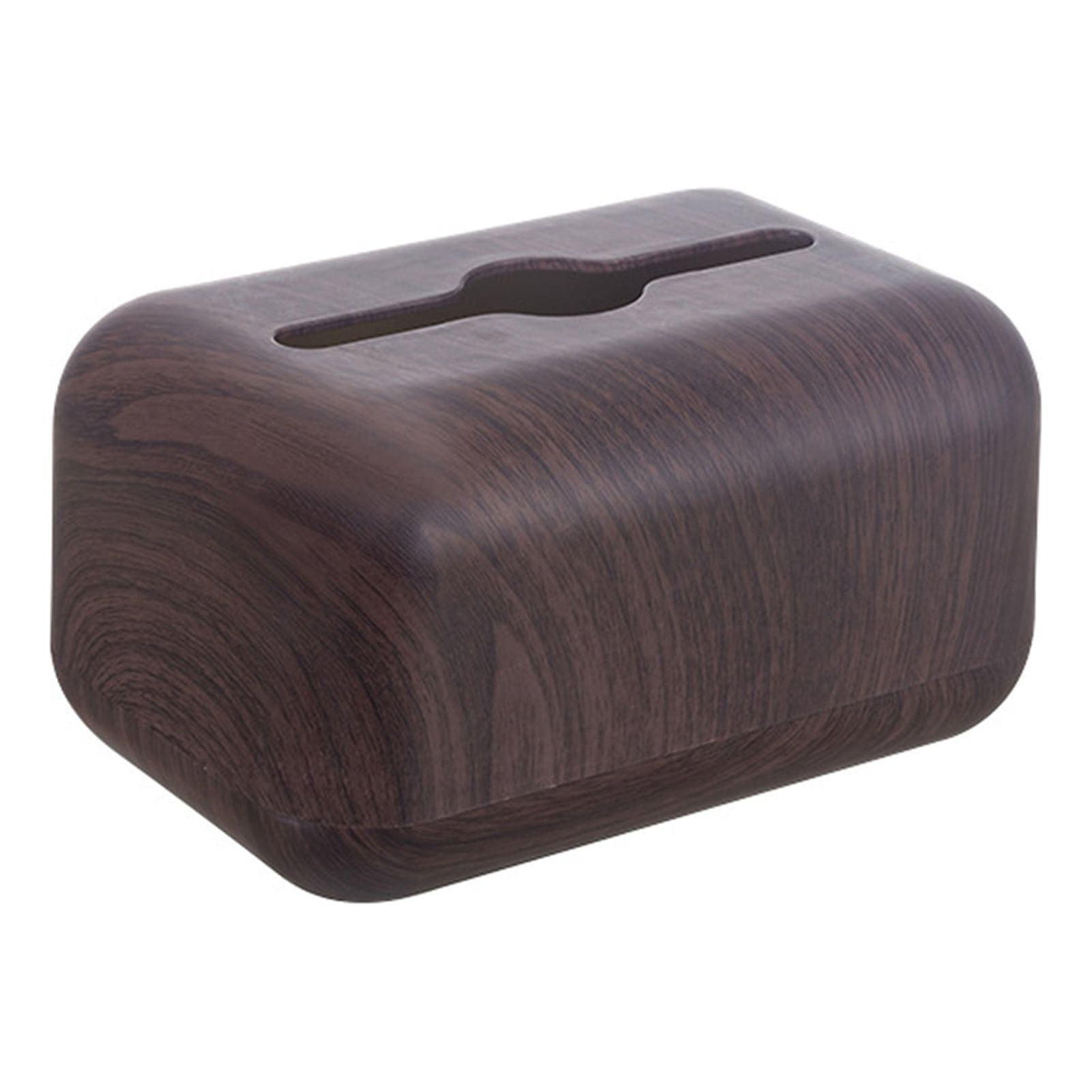 Yesbay Tissue Box Imitation Wood Grain Large Capacity Wide Opening ...