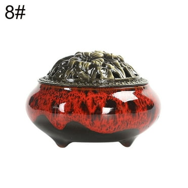 Yesbay Delicate Incense Burner Nice-looking Ceramic Decorative Smooth ...