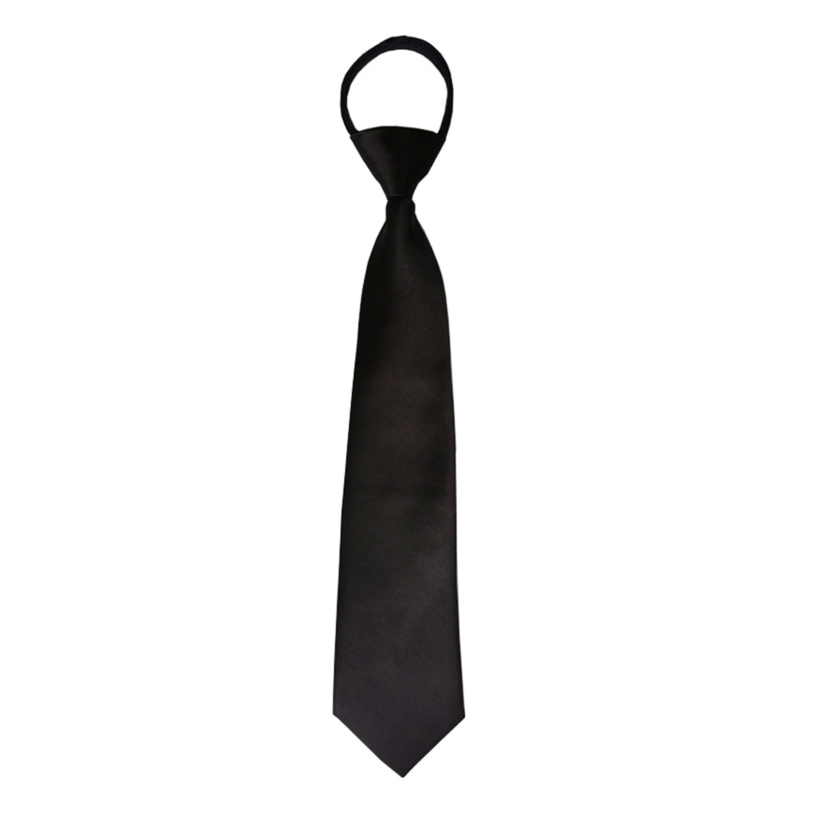 Yesbay Women Neck Tie Zipper Closure Adjustable Easy Wear Necktie ...