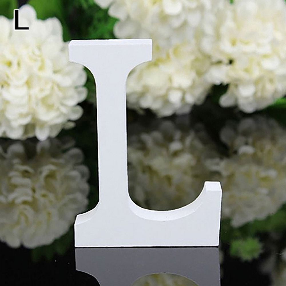 Yesbay Wooden Letter Large Wooden Letter Alphabet Wall Hanging Wedding ...