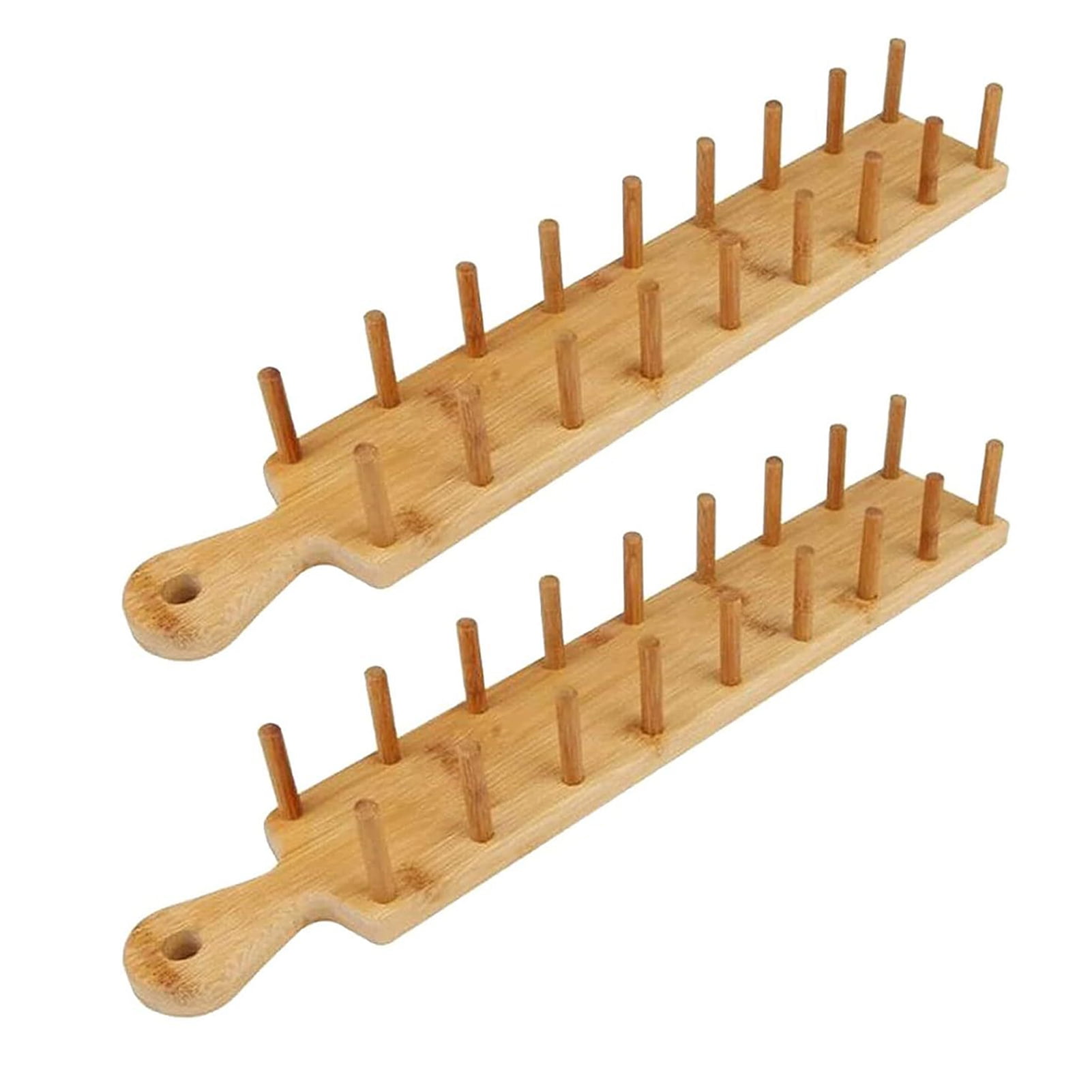 Yesbay Wooden Taco Holder Stand for 8 Tacos Burritos Taco Shell Holder ...