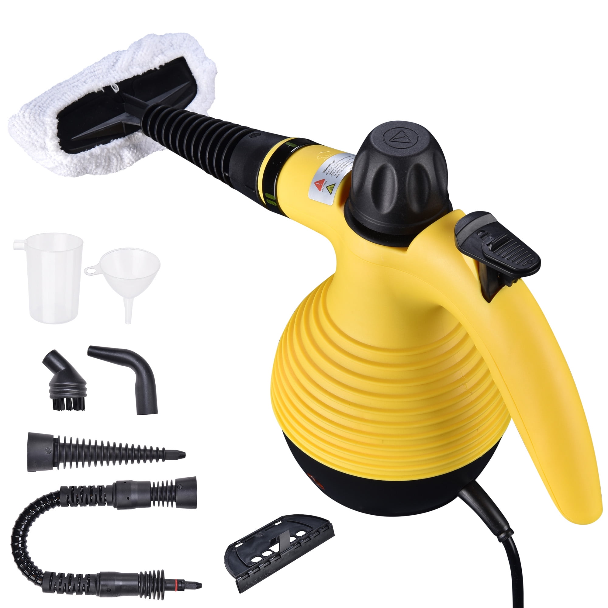 Yescom 1050W Multipurpose Handheld Steam Cleaner Chemical-free Rolling ...