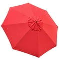 Yescom 10Ft 8 Rib Umbrella Replacement Cover Canopy Top Patio Outdoor ...