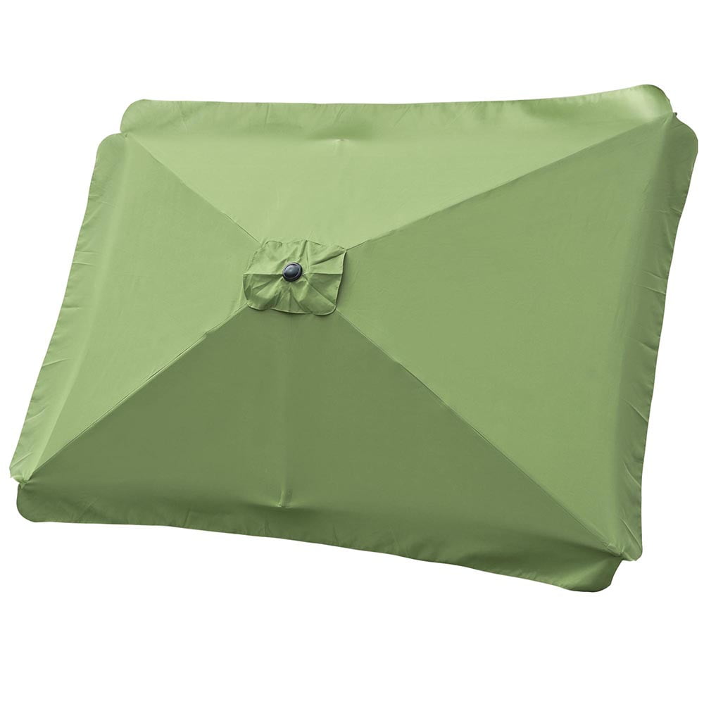 Yescom 10x6ft Universal Replacement Umbrella Canopy with Tippet Top ...