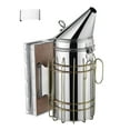 Yescom 11" Bee Hive Smoker Stainless Steel with Heat Shield Protection ...