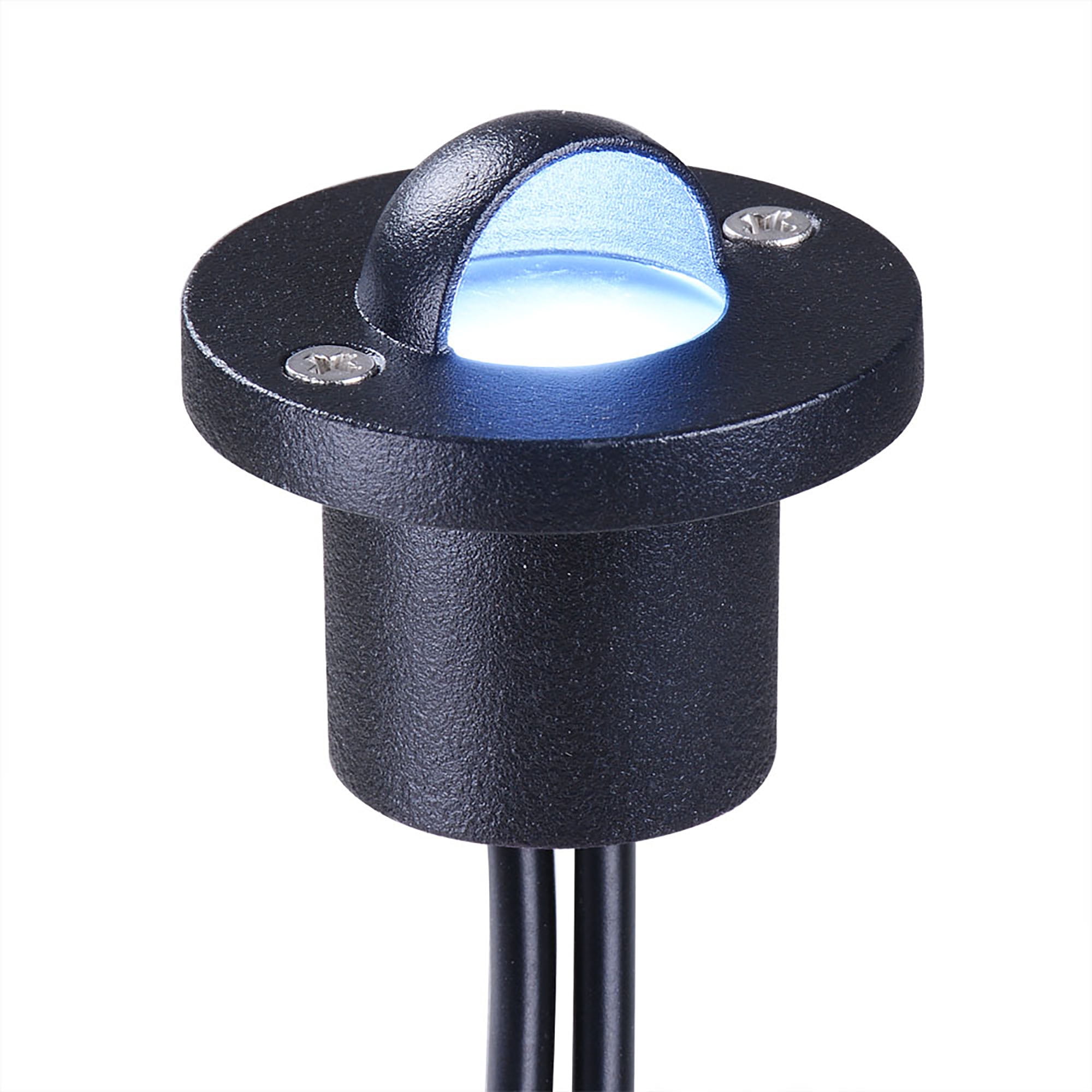 Yescom 12V LED Cool White Deck Stair Light Lamp Waterproof Yard Garden ...