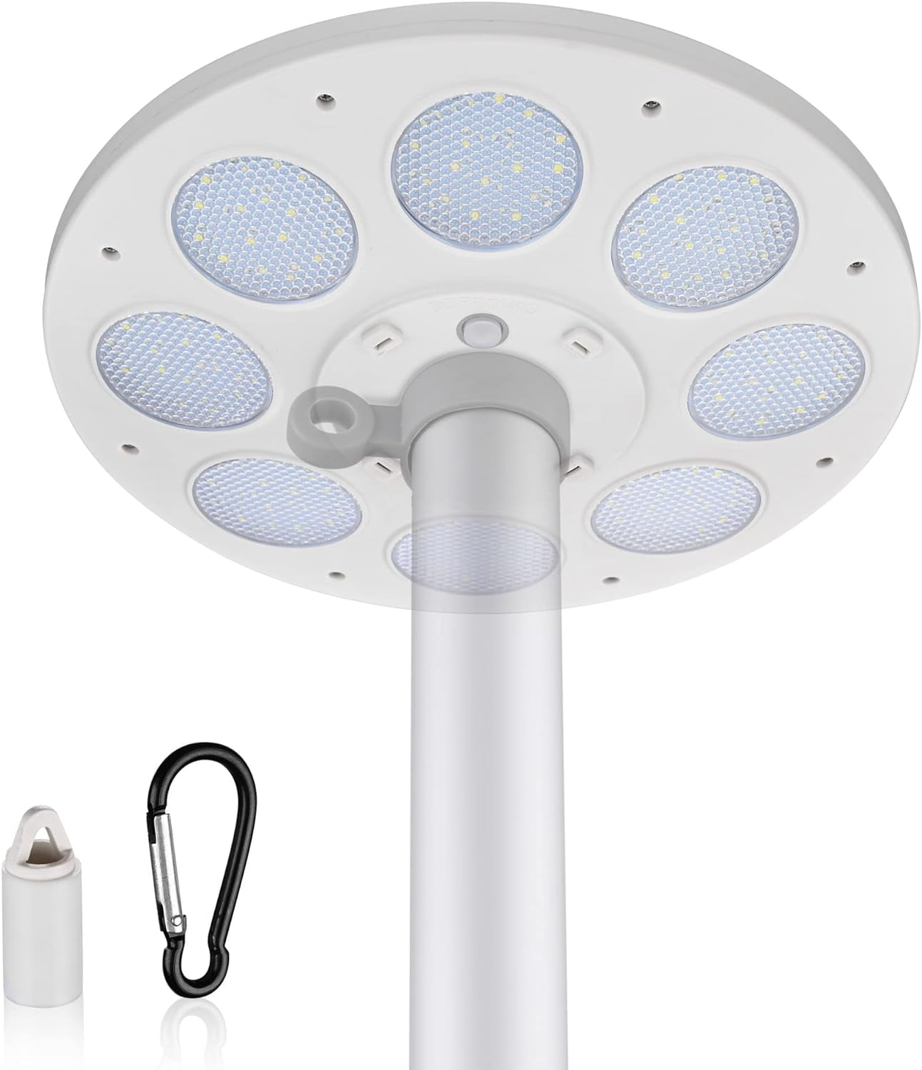 Yescom 136 LED Solar Light for Residential Flagpoles 680 Lumen Solar ...