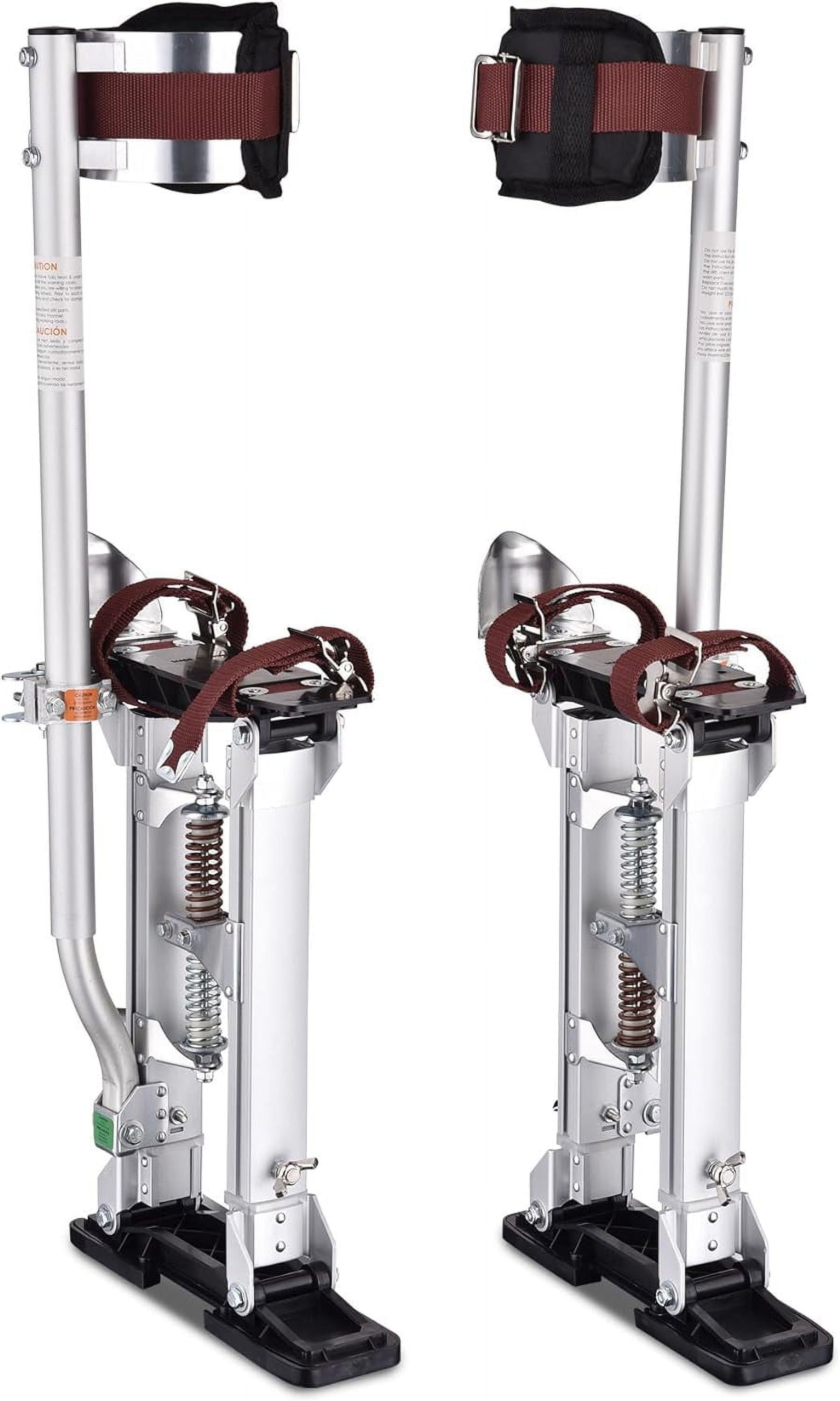 Yescom 16"-24" Drywall Stilts Adjustable Aluminum Tool Work with Leg ...