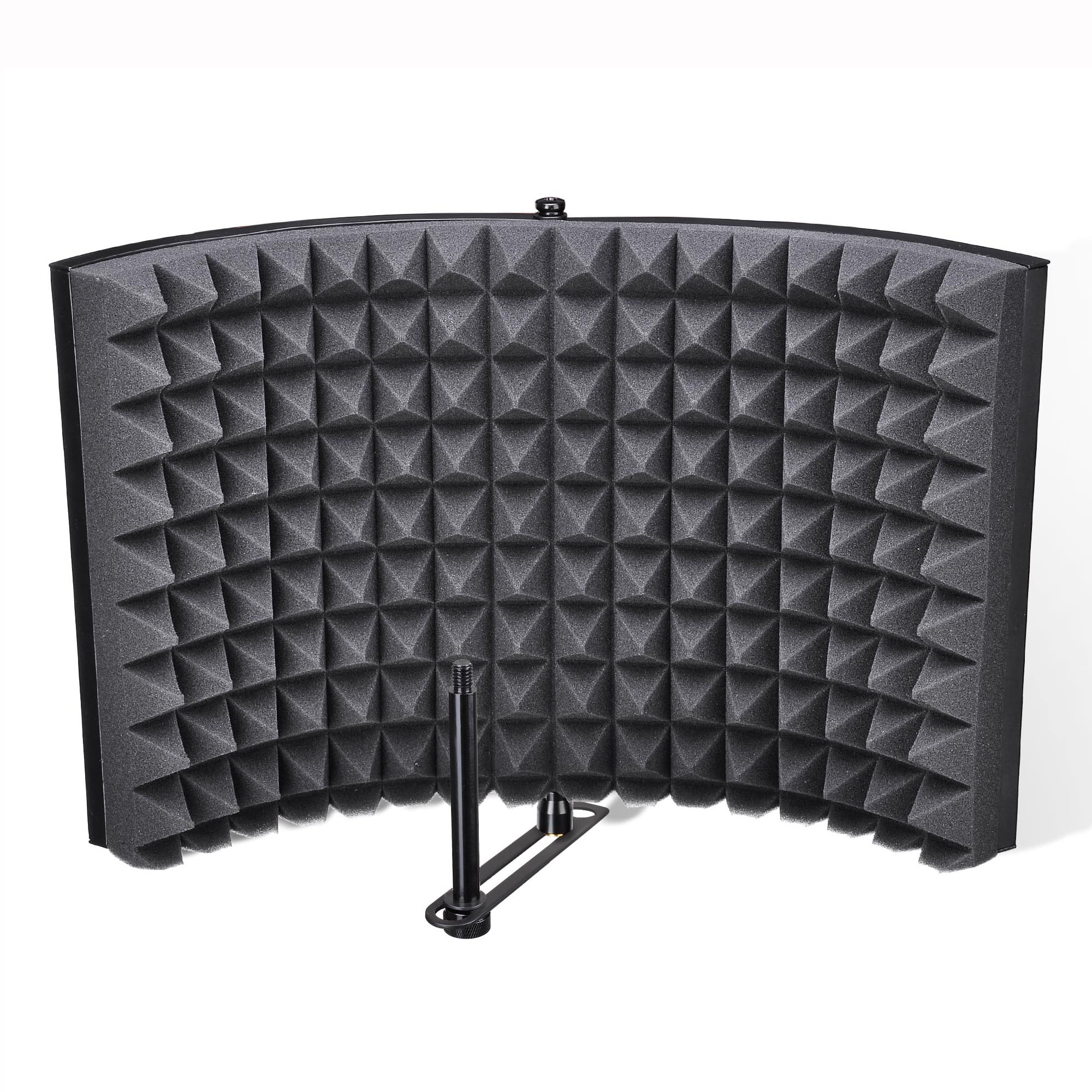 Yescom 20"x14" Studio Microphone Isolation Shield 2.4" Thick Acoustic ...
