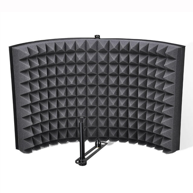 Yescom 20"x14" Studio Microphone Isolation Shield 2.4" Thick Acoustic ...