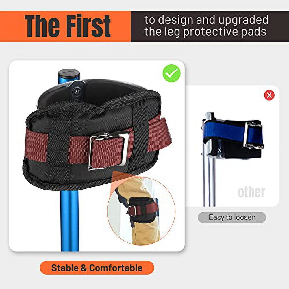 Yescom 24"-40" Drywall Stilts Adjustable Aluminum Tool Work with Leg ...