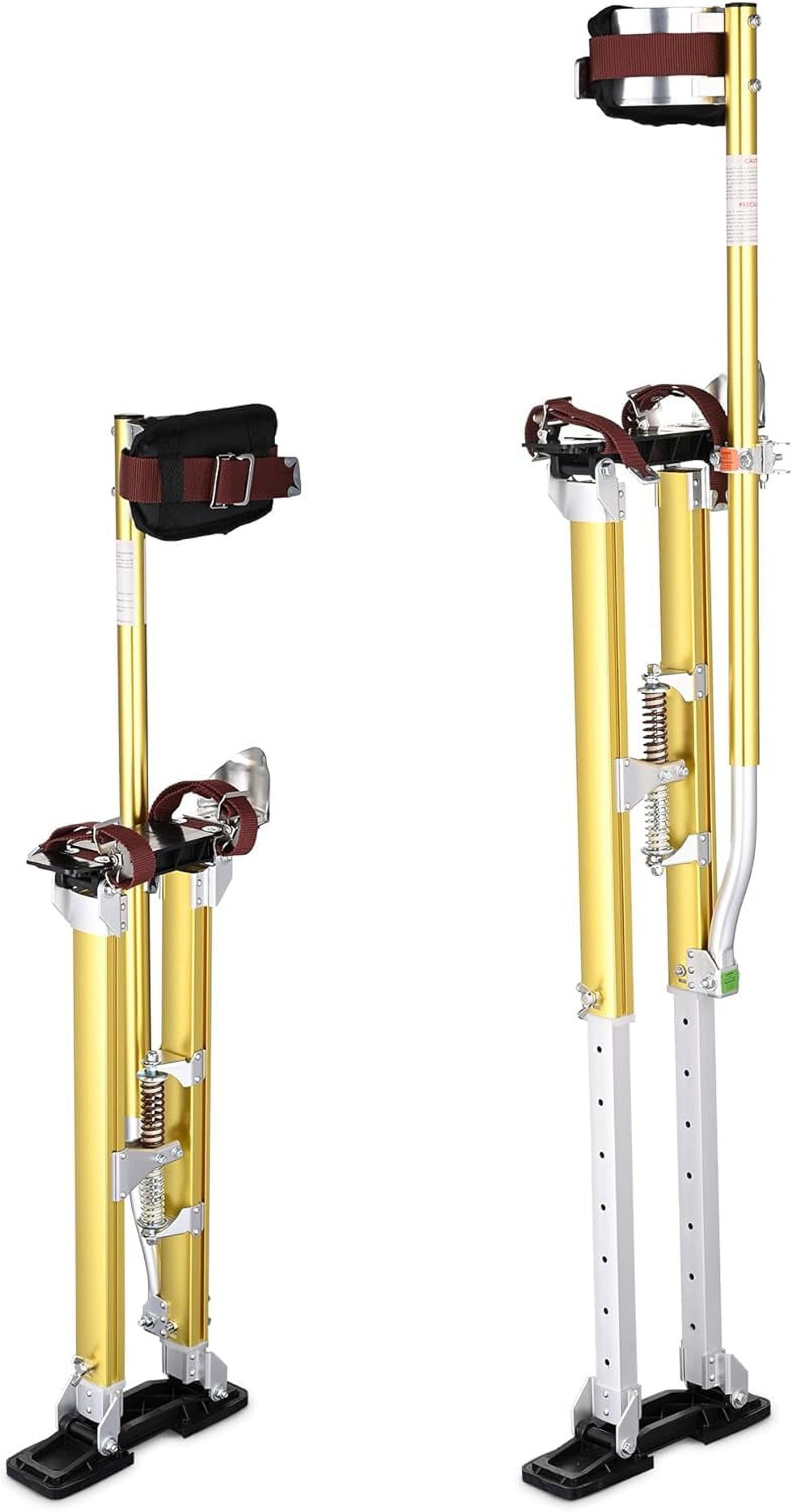 Yescom 36"-50" Drywall Stilts Adjustable Aluminum Tool Work with Leg ...