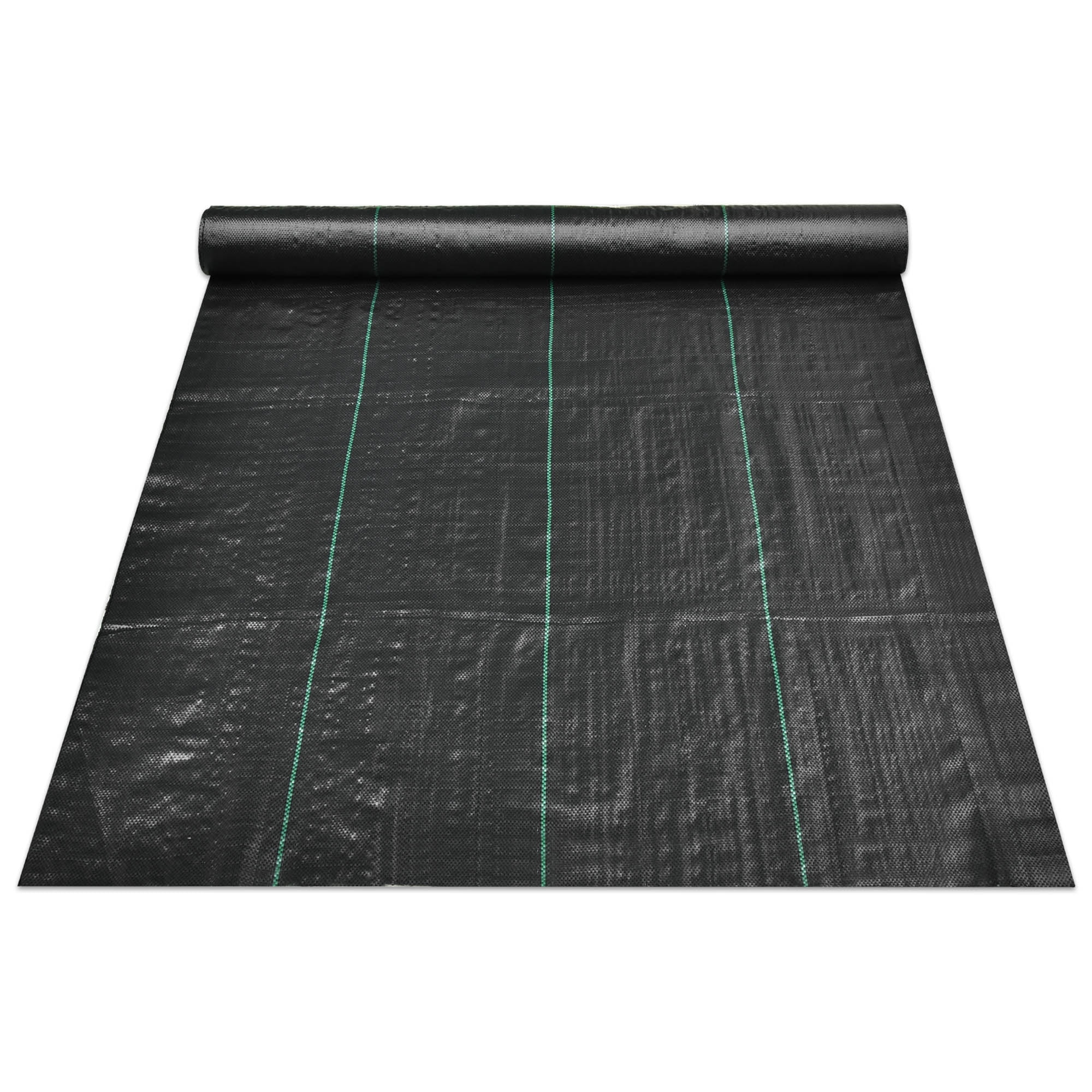 Yescom 3x33 Ft Heavy Duty 3.2Oz Landscape Fabric Weed Barrier Woven ...