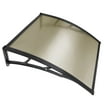 Awntech Houstonian Metal Standing Seam Slope Window/Door Awning ...