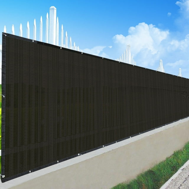 Yescom 50x6 ft Wind Shield Privacy Screen Sun Shade Fence Fabric Mesh ...
