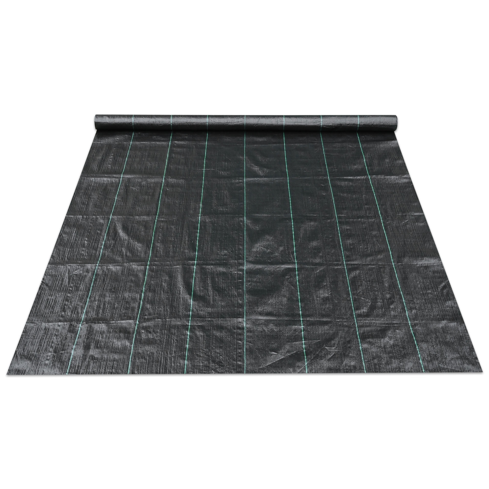 Yescom 6x16 Ft Heavy Duty 3.2Oz Landscape Fabric Weed Barrier Woven ...