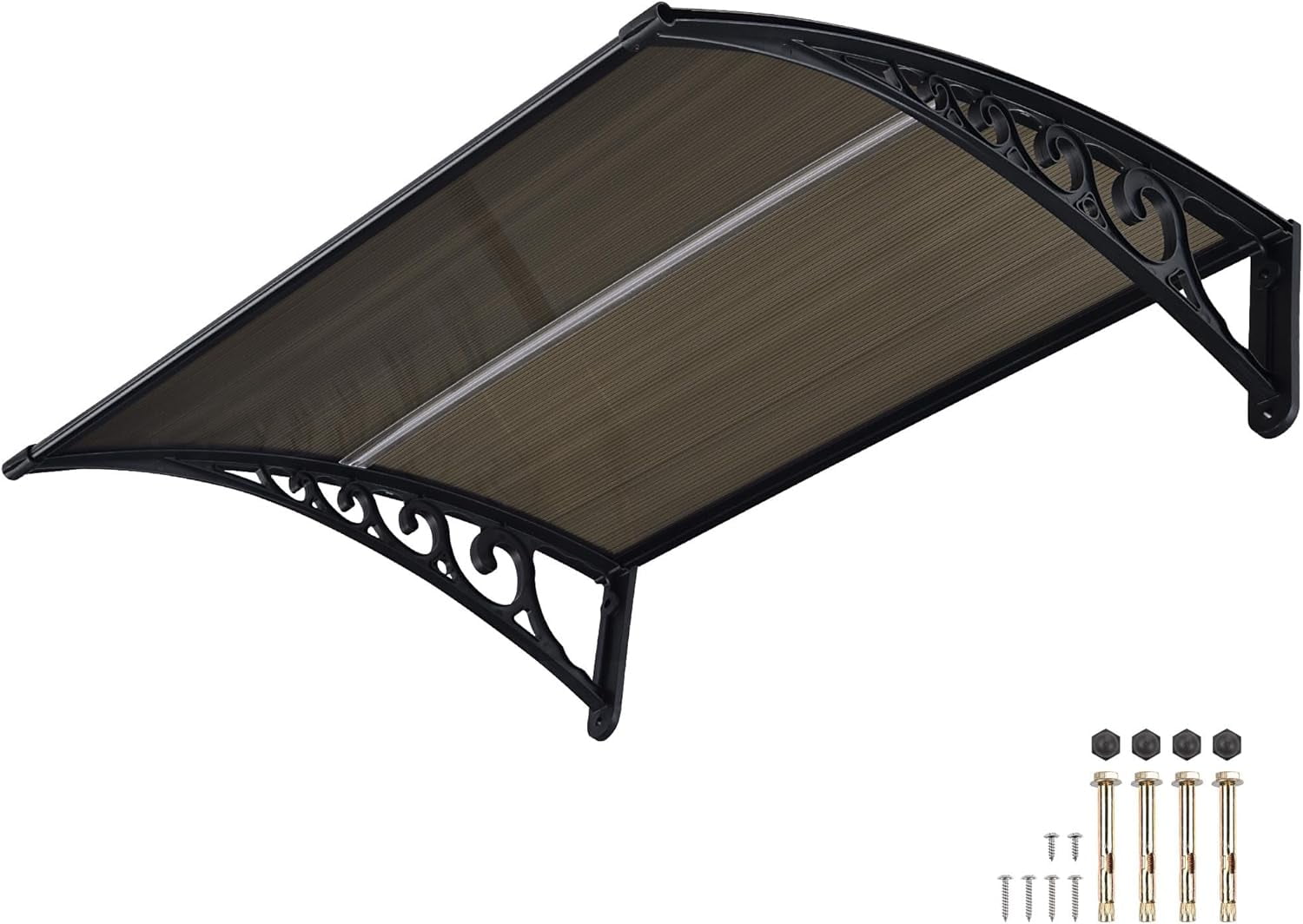 Yescom 80"x40" Door Window Outdoor Awning Patio Cover UV Rain ...