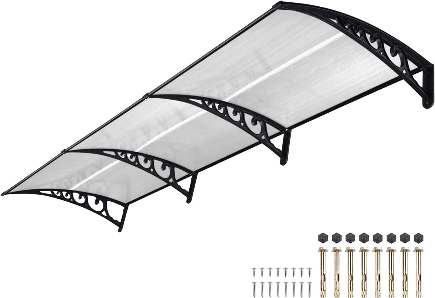 Yescom 80"x40" Door Window Outdoor Awning Patio Cover UV Rain ...
