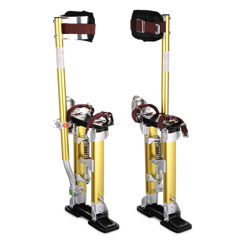Yescom Drywall Stilts 16" - 24" Adjustable Aluminum Drywall Finisher ...
