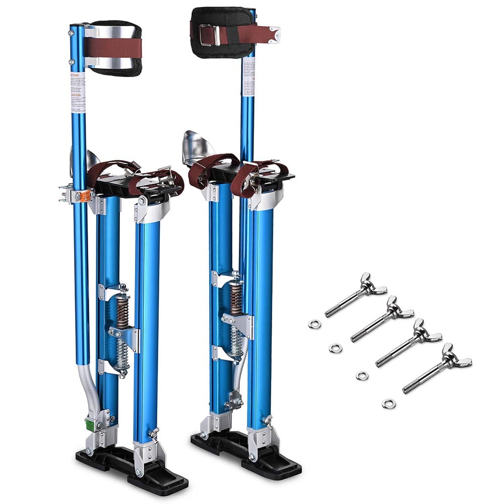 Yescom Drywall Stilts w/ Wing Bolt Replacement 24"-40" Aluminum Tool ...