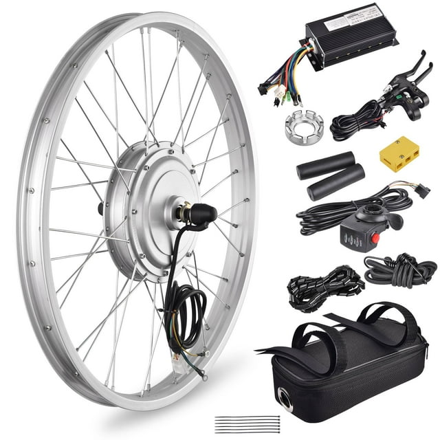 Free Shipping! Yescom Electric Bike Conversion Kit Front Wheel 24" E ...