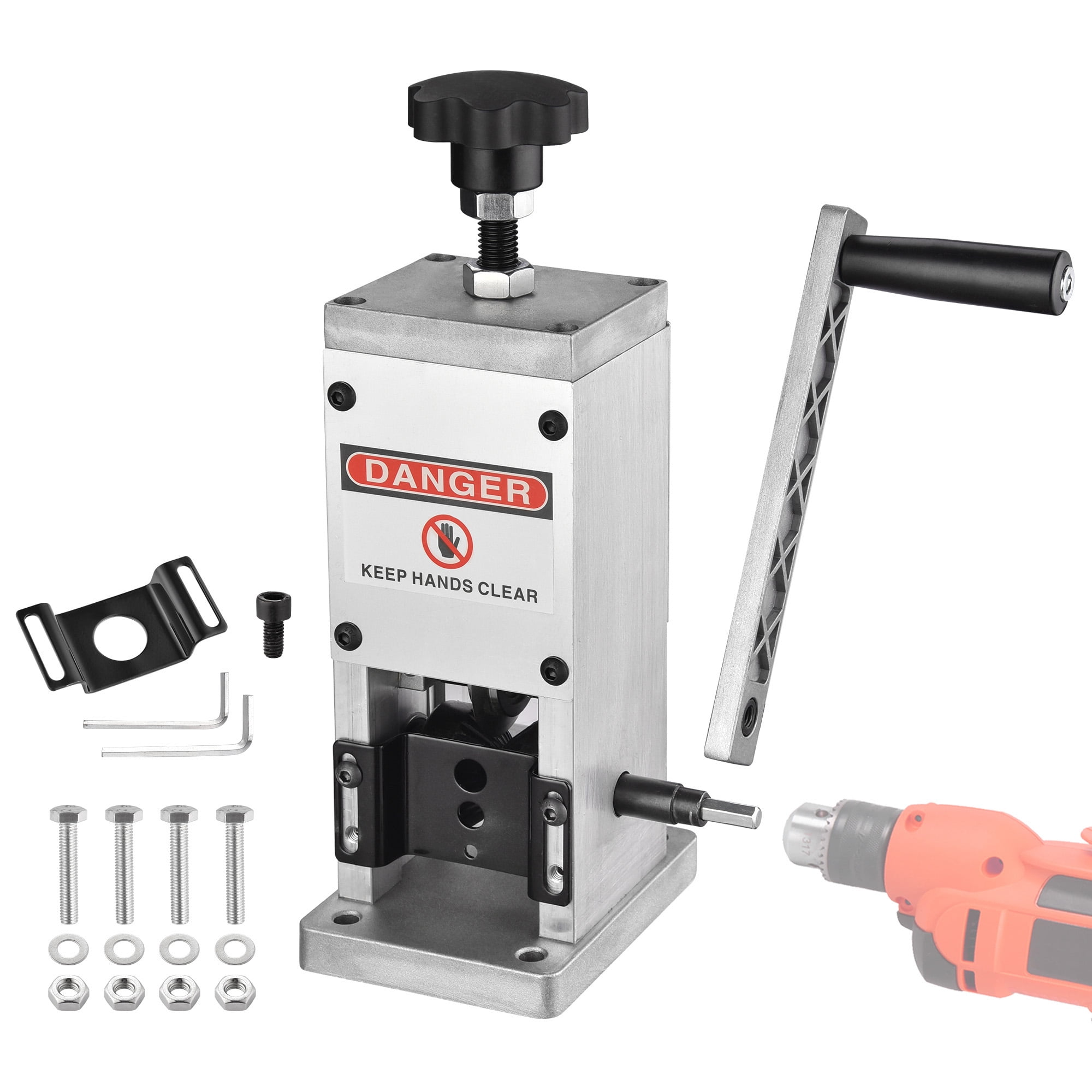 "Yescom Electric Wire Stripper Machine for Scrap Cable Recycling, Drill ...