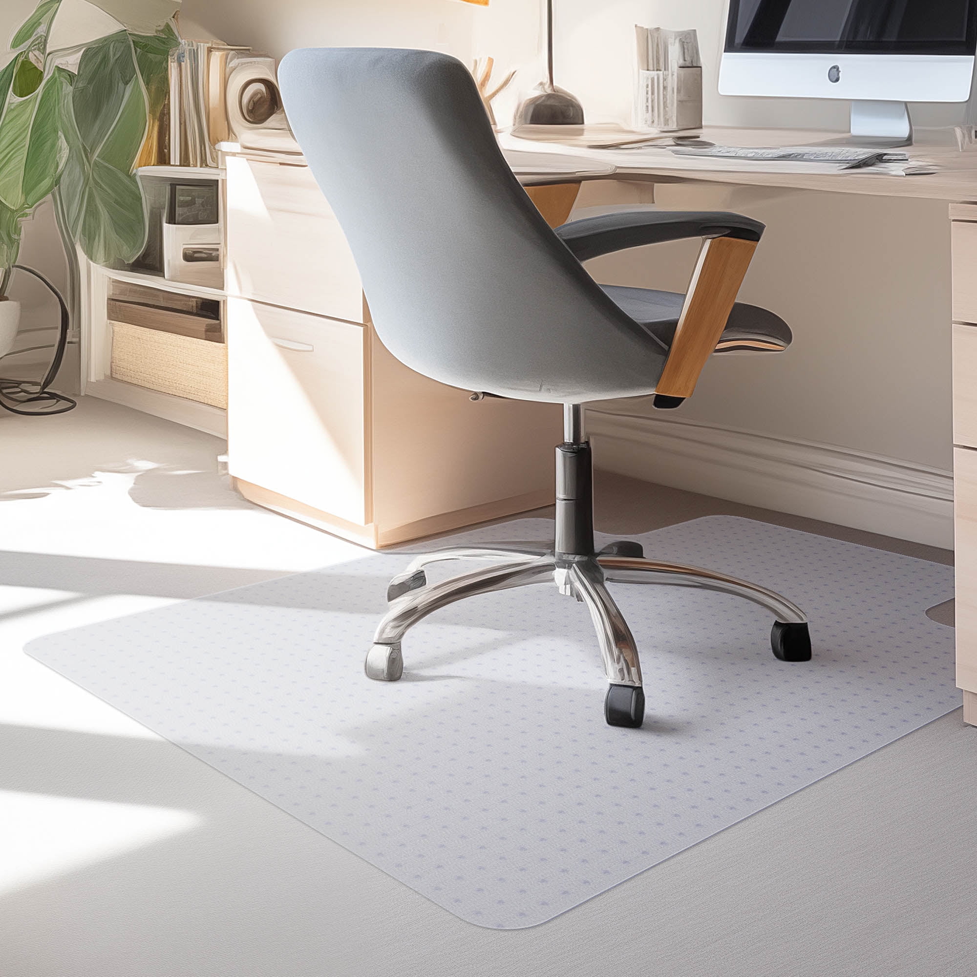"Yescom Office Desk Chair Mat, 36"" x 48"" PVC Protector for Low Pile ...